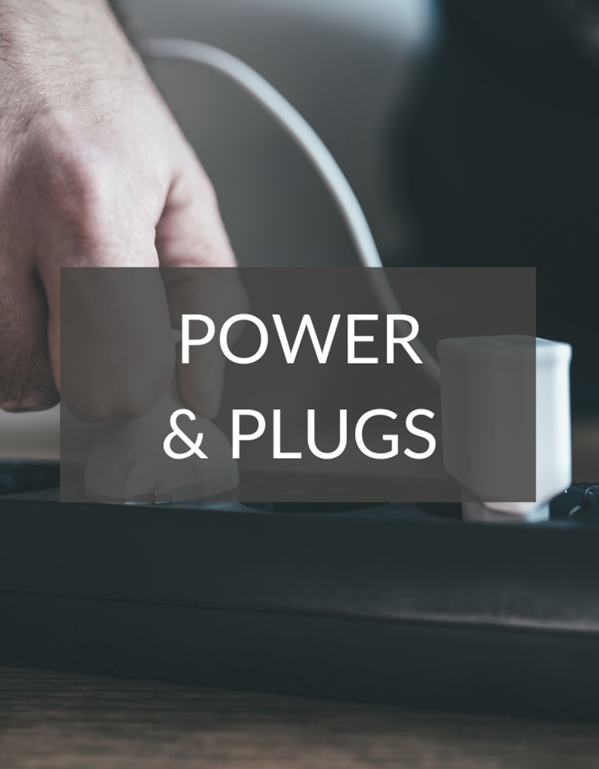 Power and plugs by Katarína Lepšíková - Prague, Czech Republic - Rexby