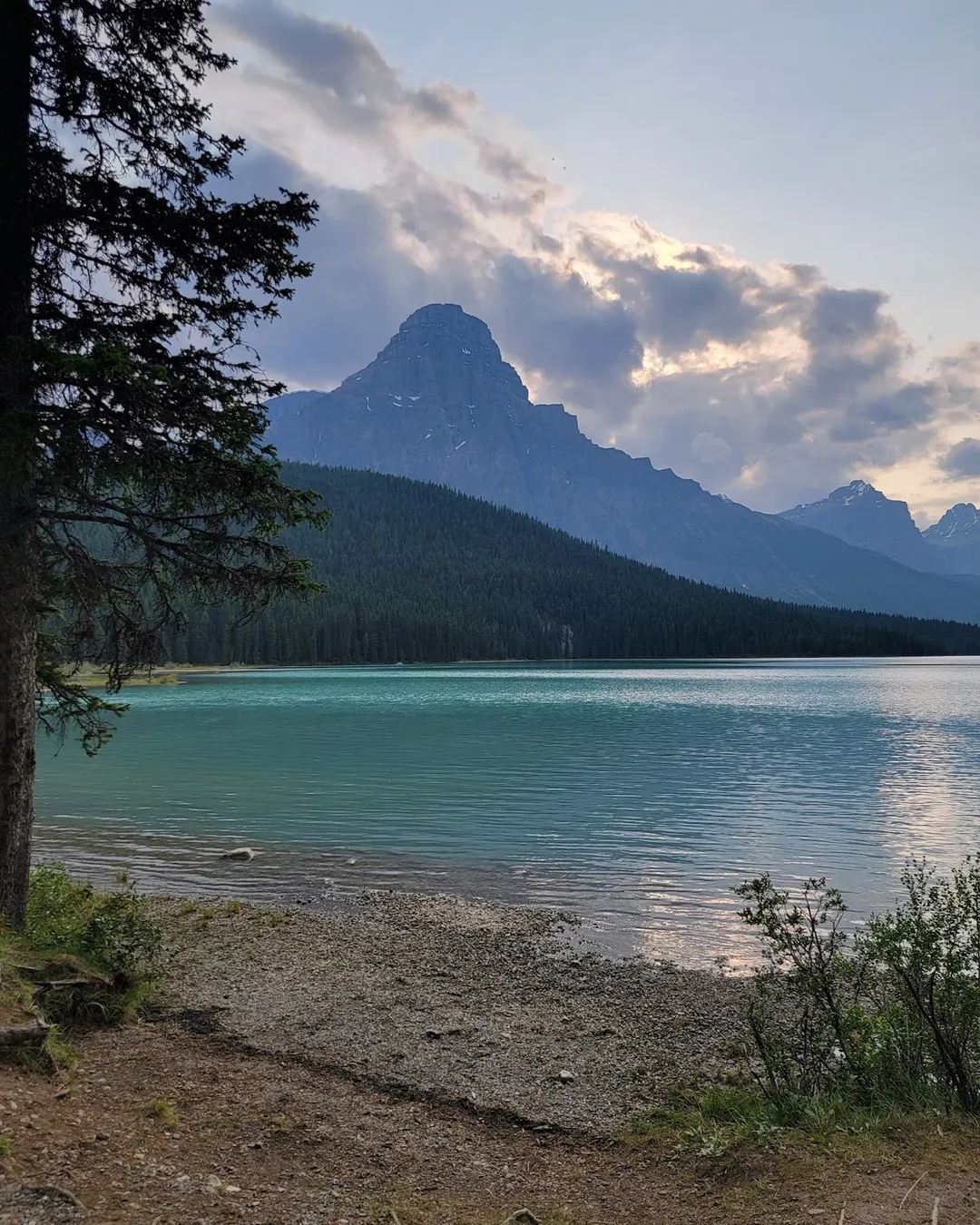Waterfowl Lake Banff National Park